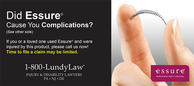 Essure® Implant Injuries - Lundy Law Personal Injury Lawyer